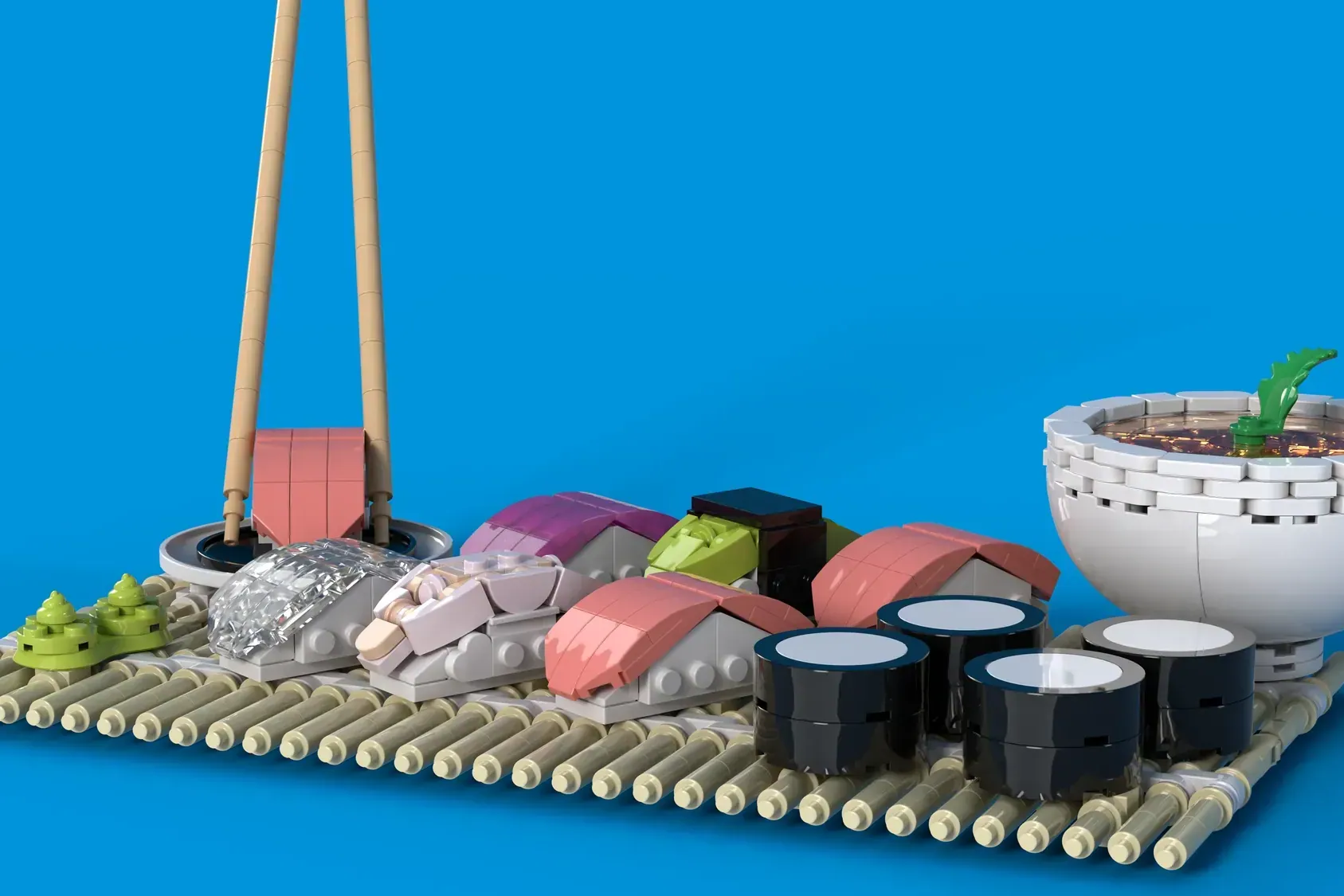 Modular Sushi Plate | LEGO® Ideas