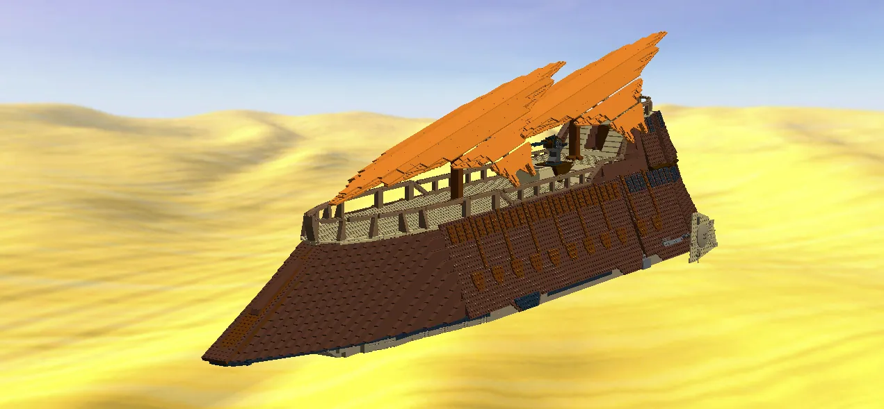 UCS: Jabba's Sail Barge | LEGO® Ideas