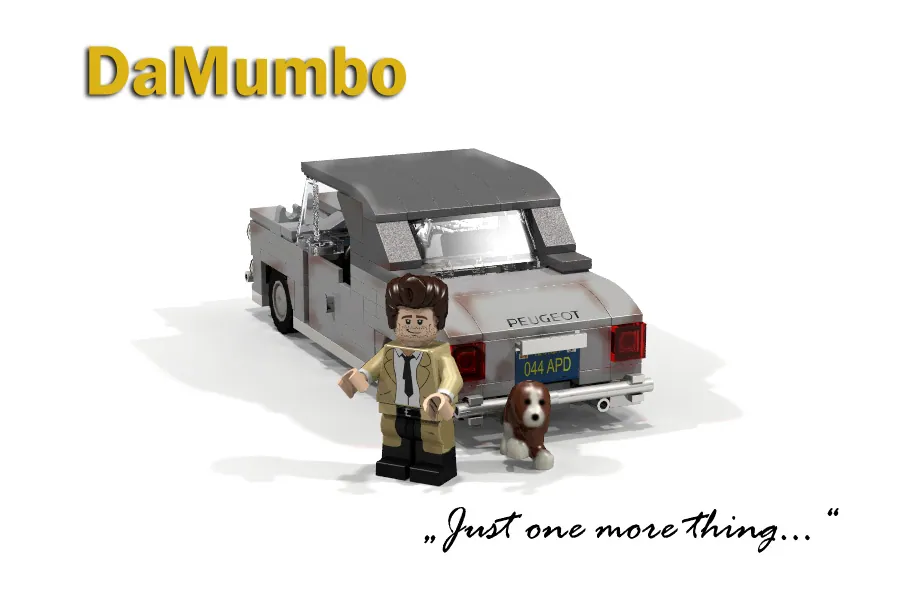 DaMumbo and his Peugeot 403 Cabriolet. | LEGO® Ideas