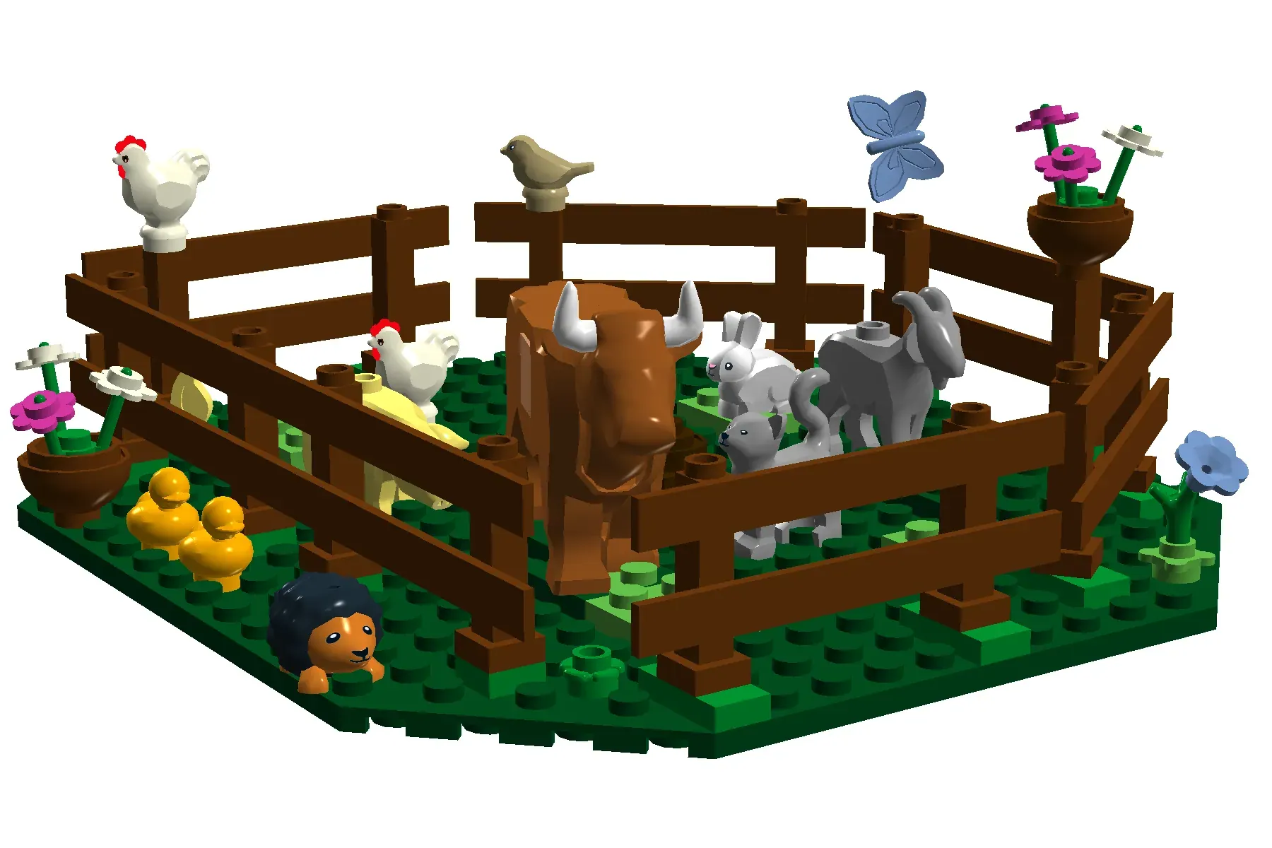 Small Farm – [LDD] | LEGO® Ideas