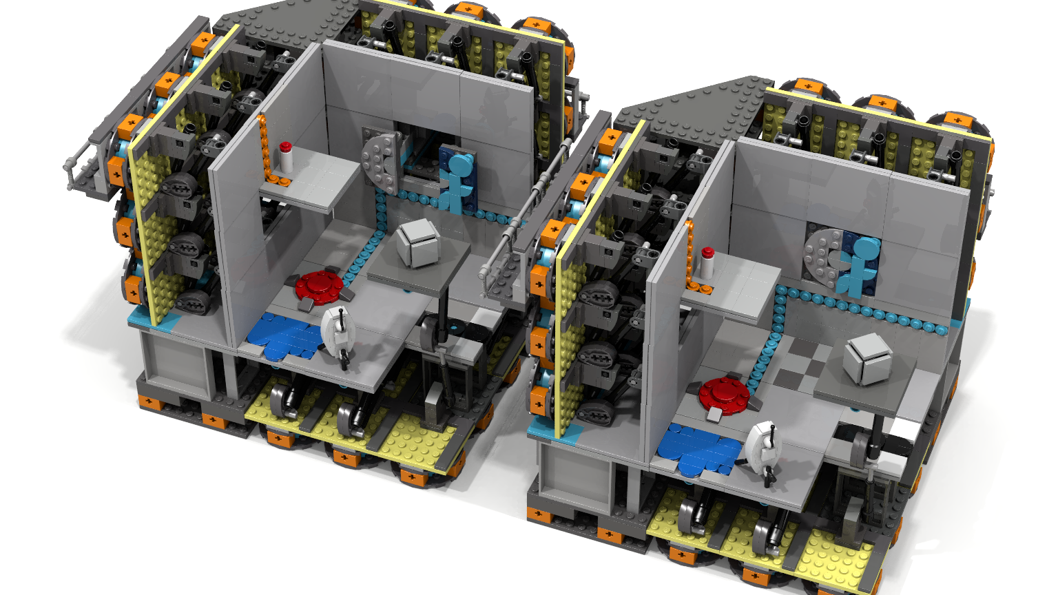 LEGO IDEAS - Modular Portal Testing Chamber
