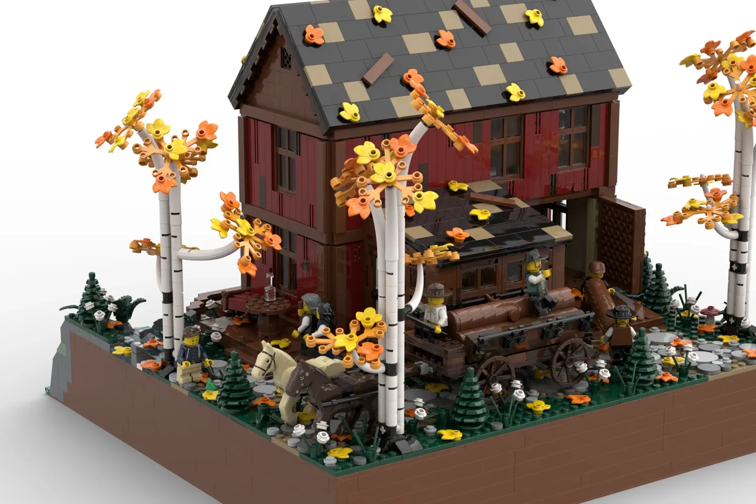 The Western Sawmill | LEGO® Ideas