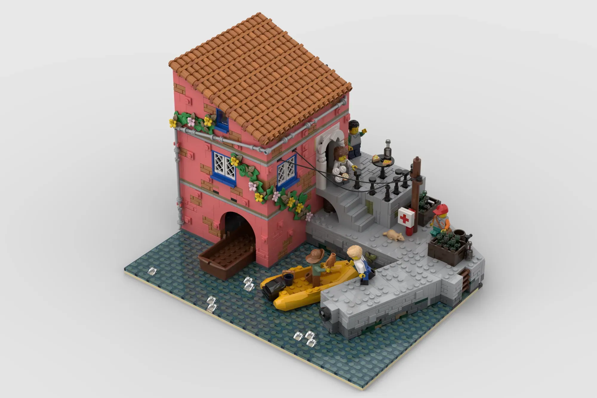 Italian House on the Coast | LEGO® Ideas
