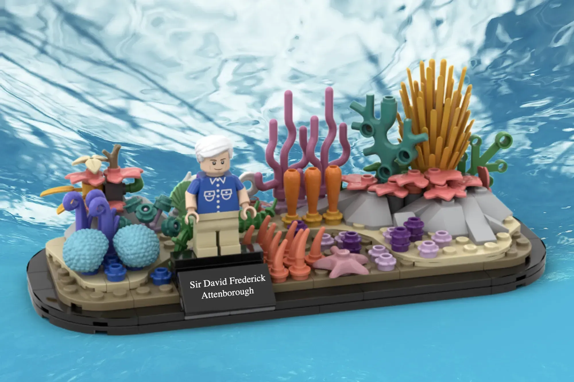 Sir David Frederick Attenborough Tribute | LEGO® Ideas