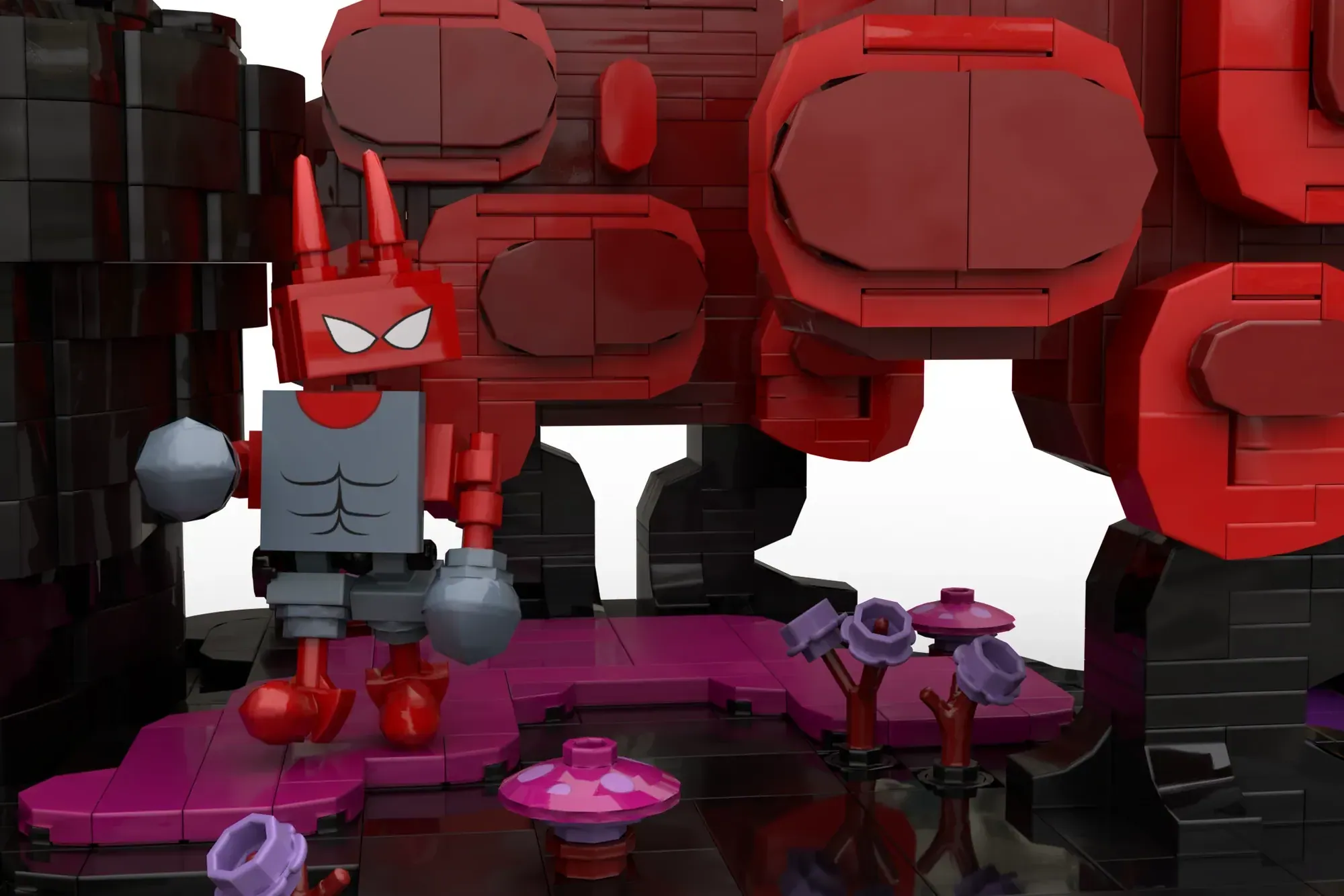 Deltarune - The Field of Hopes&Dreams + Scarlet Forest | LEGO® Ideas