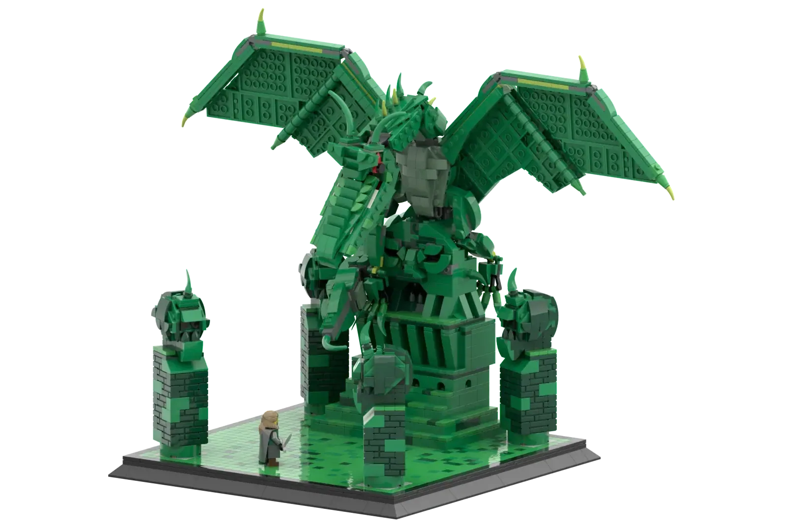 Drakar Och Demoner/Dragonbane: Meeting the Dragon | LEGO® Ideas