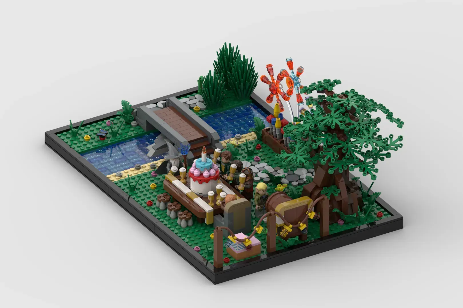 The Birthday of Bilbo Baggins | LEGO® Ideas