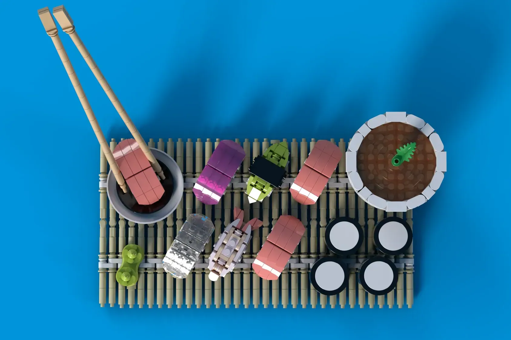 Modular Sushi Plate | LEGO® Ideas