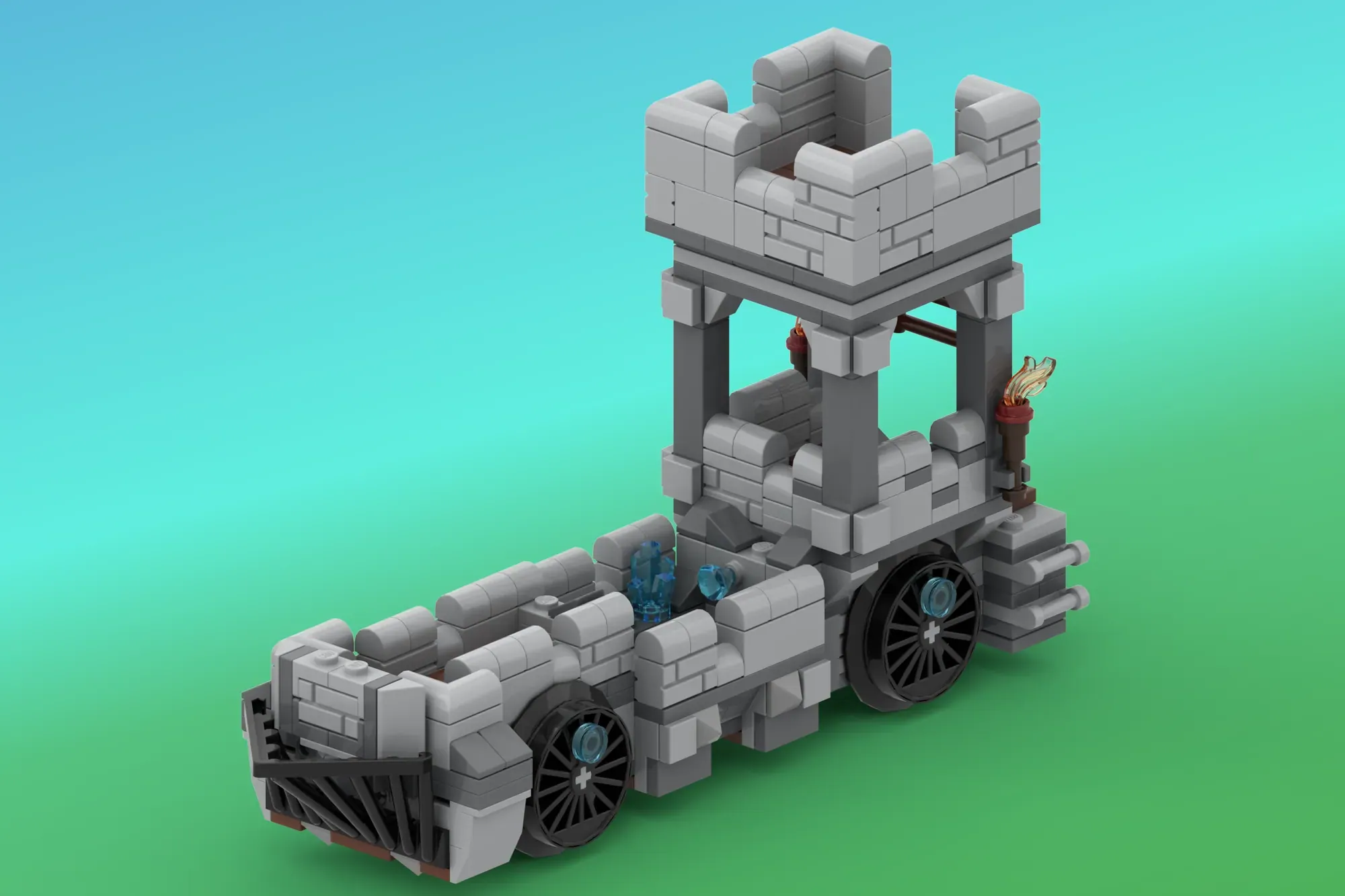 The Dragon Rescue Train | LEGO® Ideas