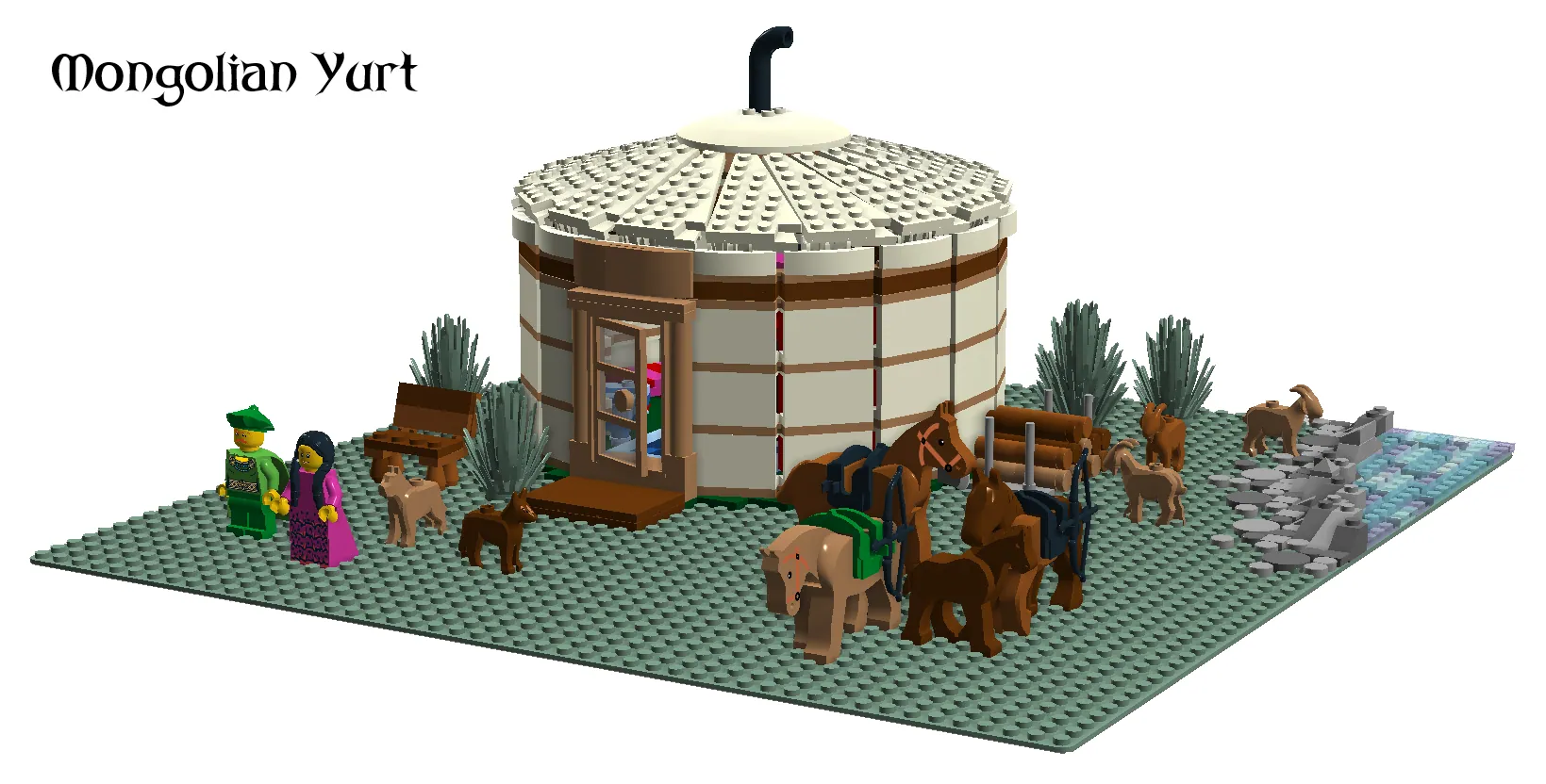 Mongolian Yurt | LEGO® Ideas