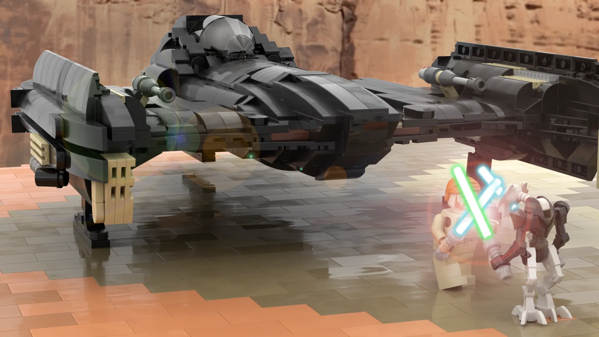 The Duell - Battle of Utapau | LEGO® Ideas