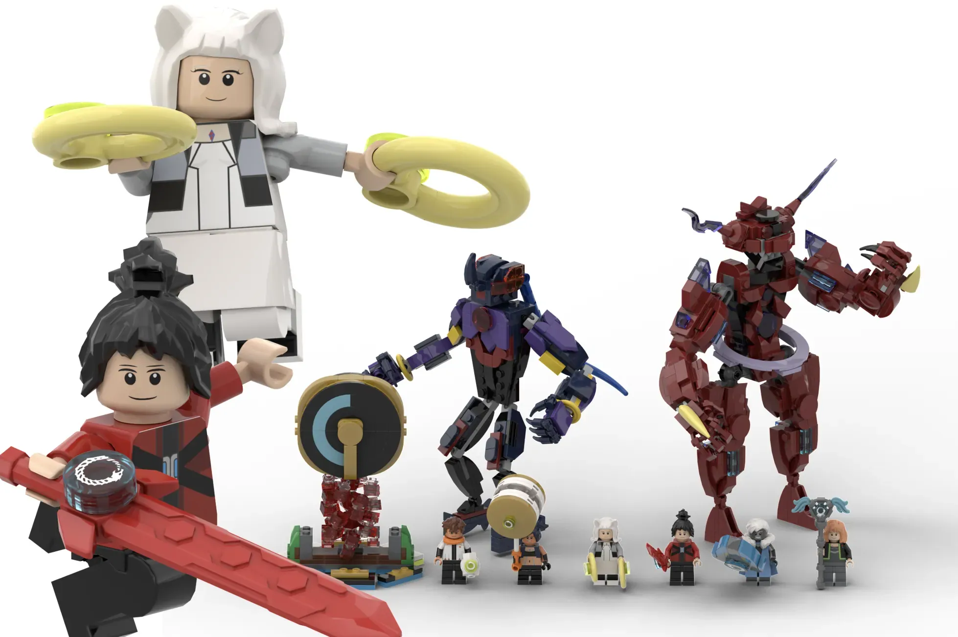 Battle Against Moebius: Xenoblade Chronicles 3 | LEGO® Ideas