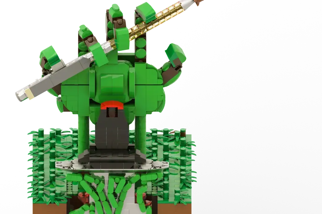 Flower Pen of Peace Inspired by "Pen Is Mightier Than the Sword" | LEGO ...