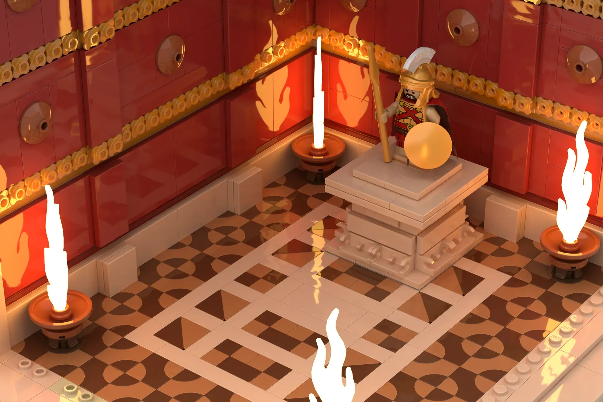 Roman Temple - Temple of Mars Ultor | LEGO® Ideas