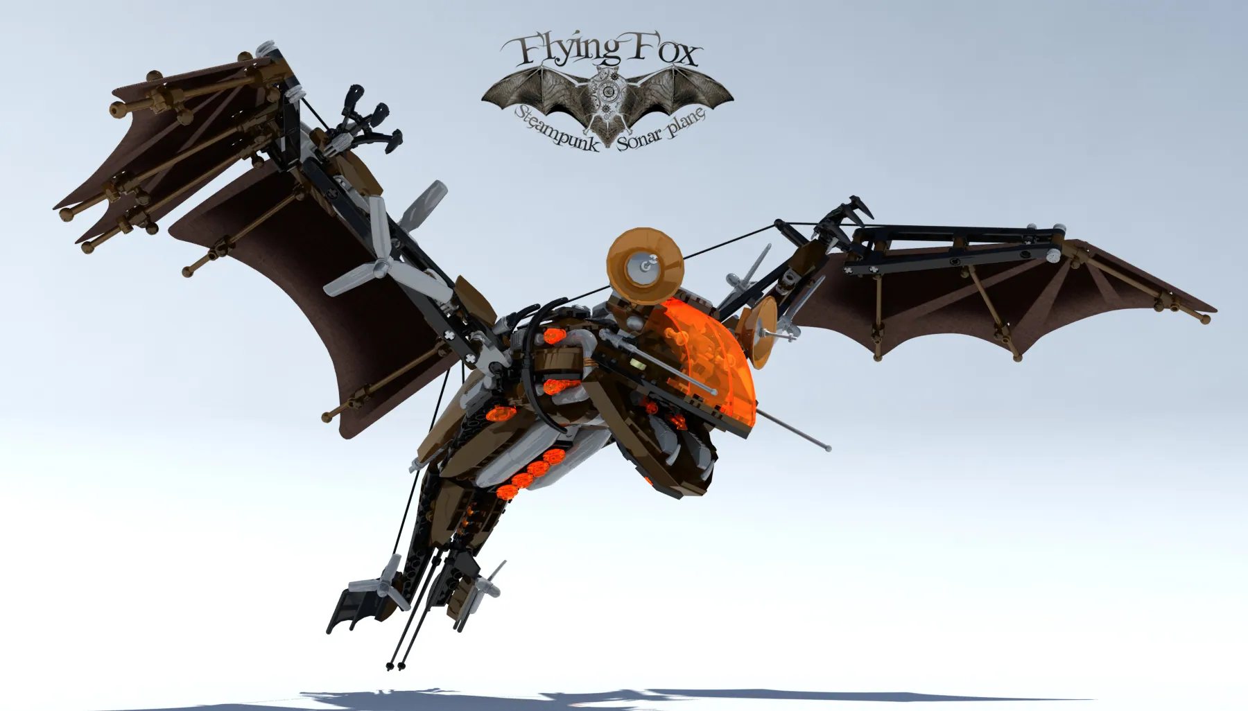 Flying Fox Steampunk Bat | LEGO® Ideas