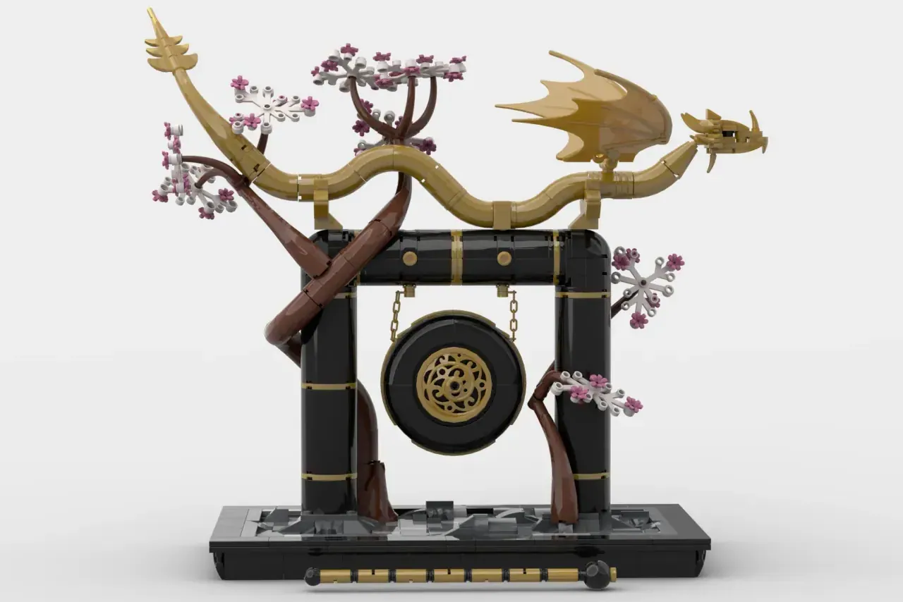 Ornate Chinese Gong | LEGO® Ideas