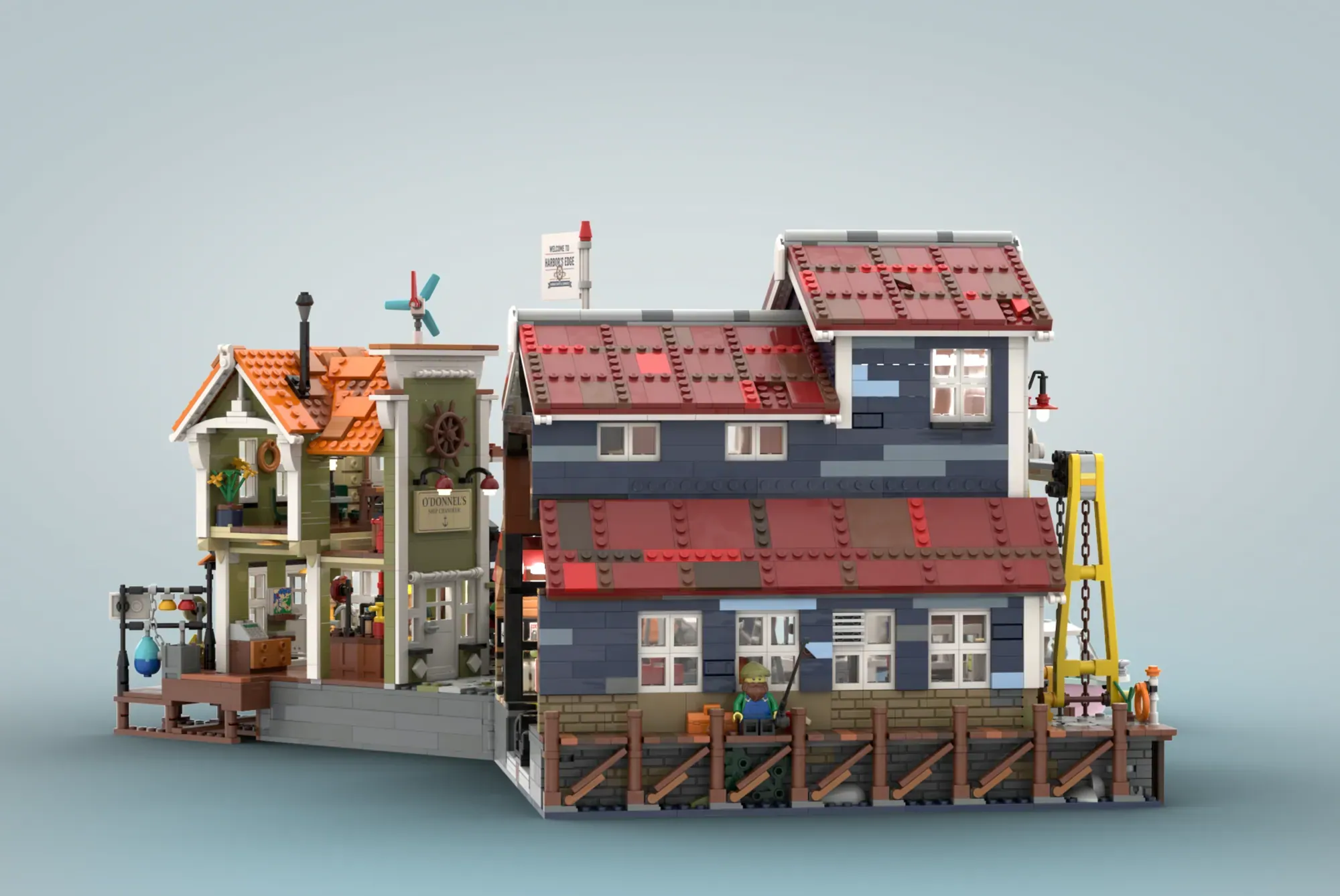 The Harbor's Edge | LEGO® Ideas