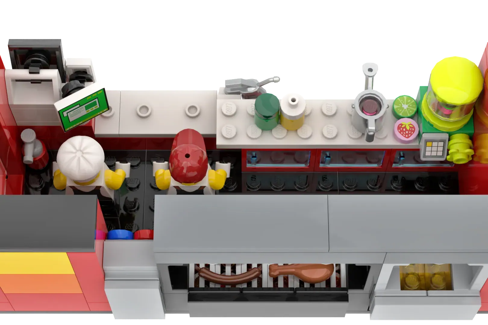 Two Guys BBQ Grill | LEGO® Ideas