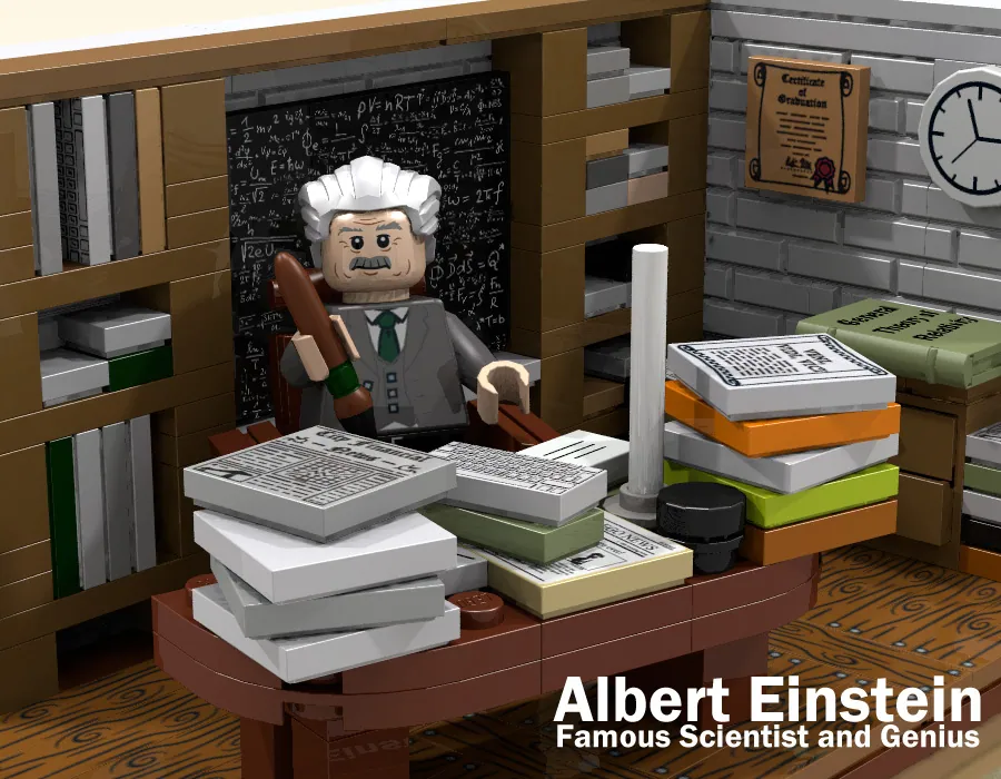 Albert Einstein - Famous Scientist and Genius | LEGO® Ideas