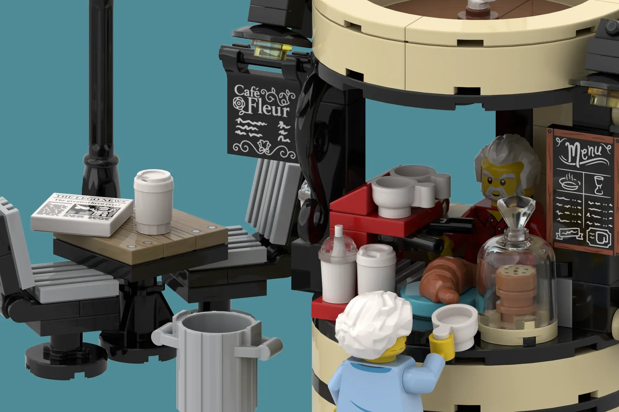 Cup Street Coffee Shop | LEGO® Ideas