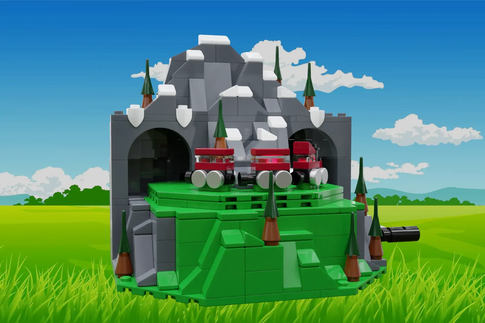 The Steam Train | LEGO® Ideas
