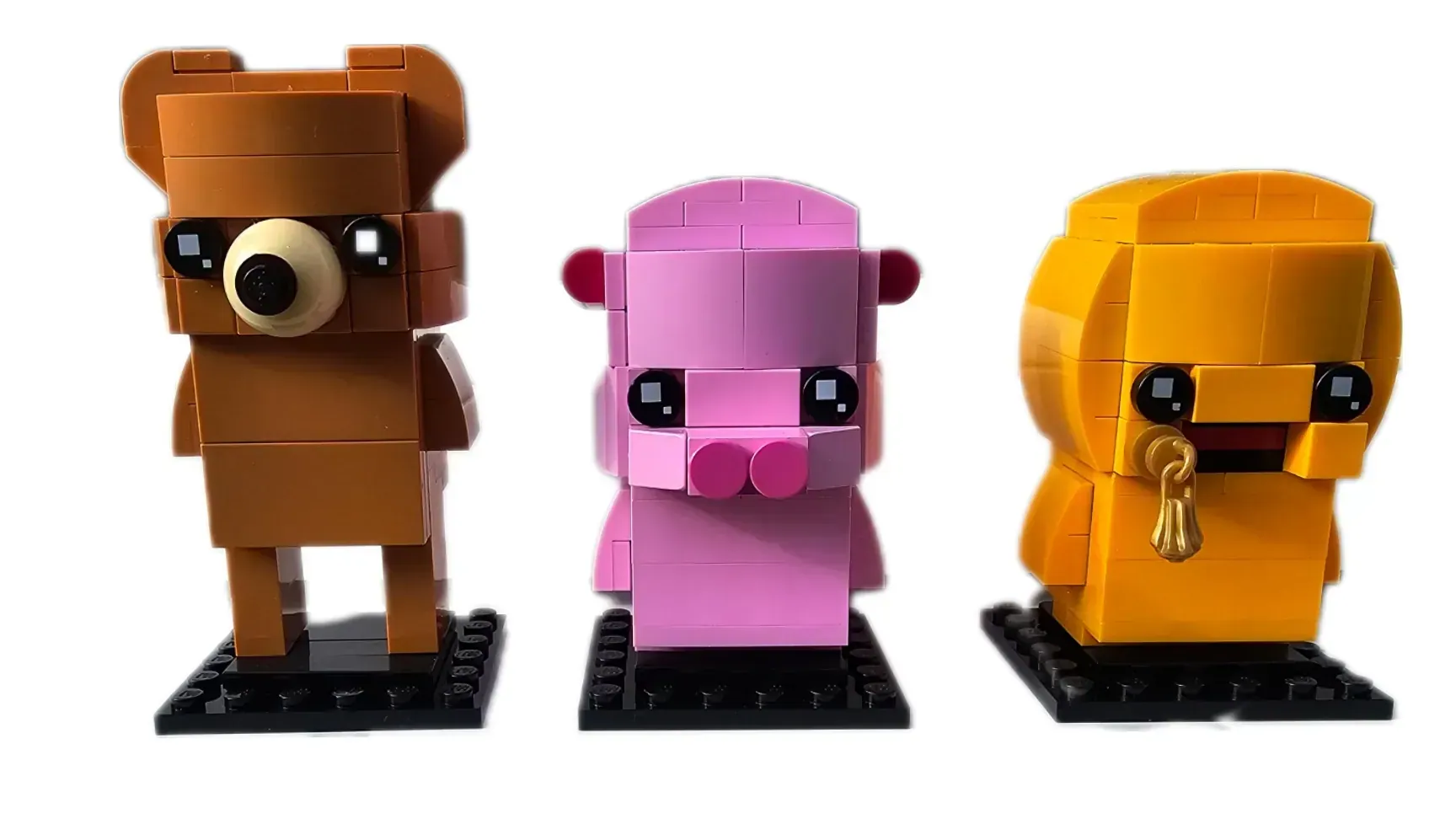 Rainbow George, Zippy and Bungle Brickheadz | LEGO® Ideas