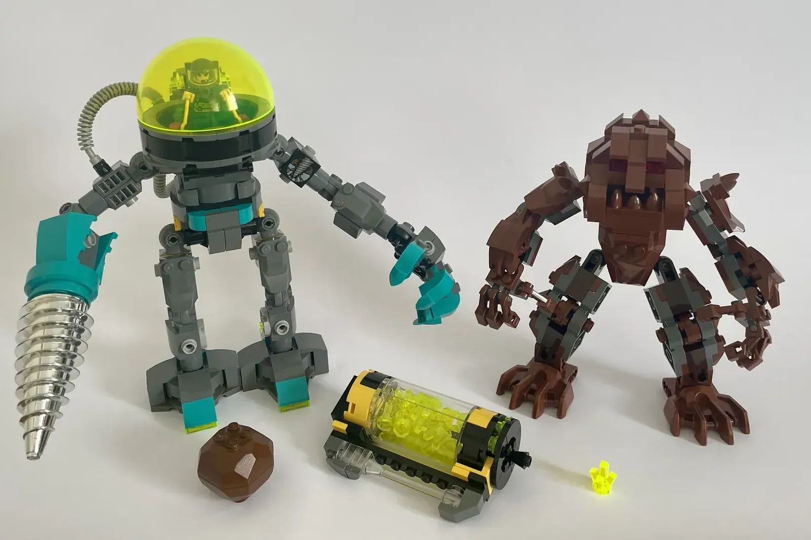 Mining Mech vs Rock Monster | LEGO® Ideas