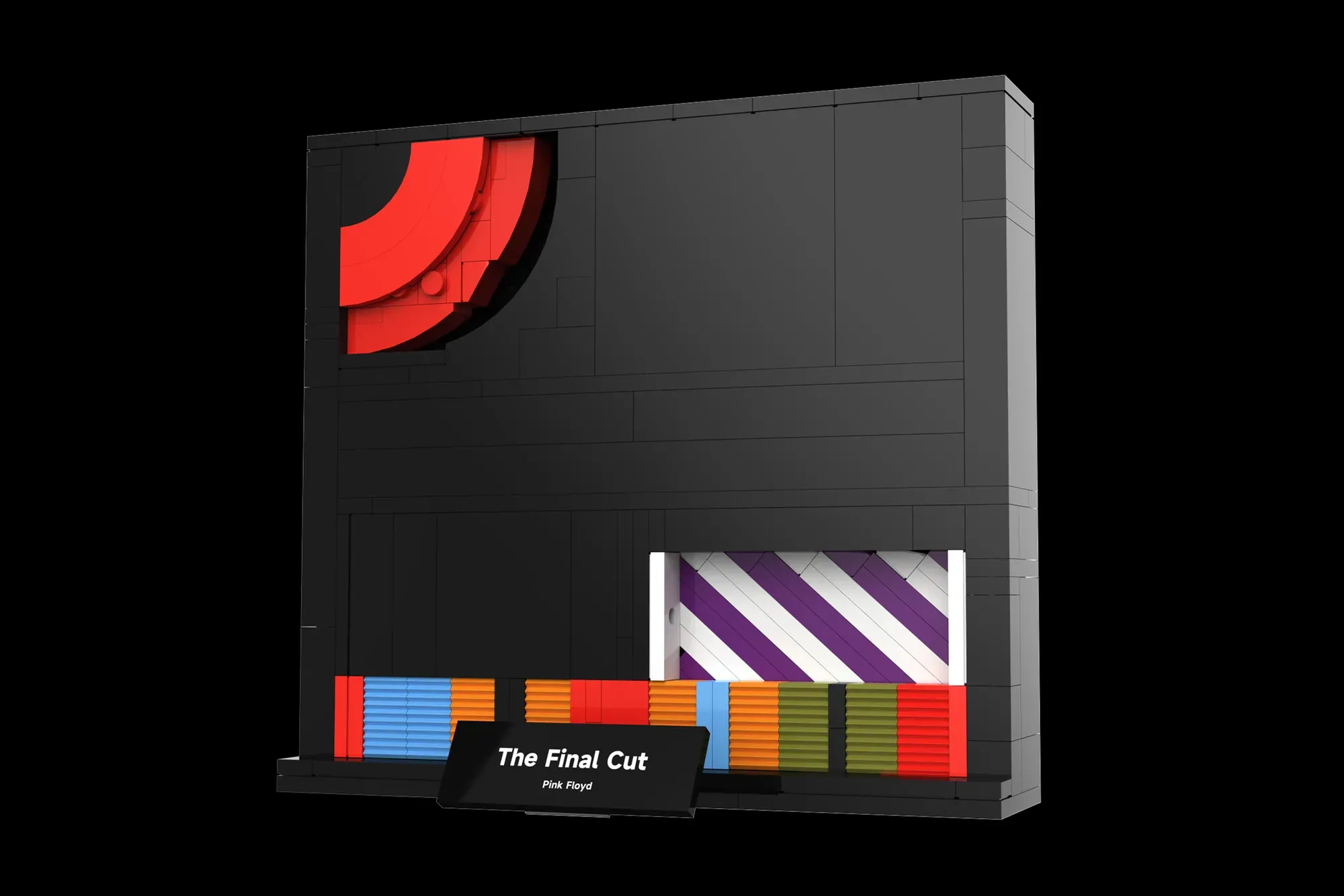 Pink Floyd Album Art Display Model | LEGO® Ideas