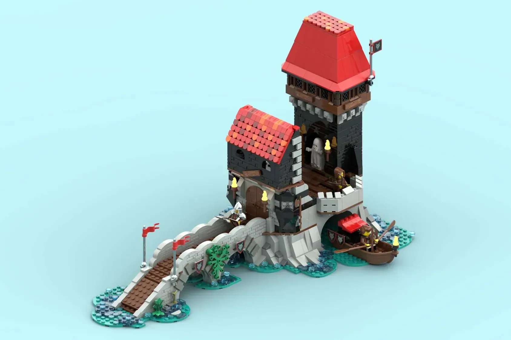 Wolfpack Tower | LEGO® Ideas