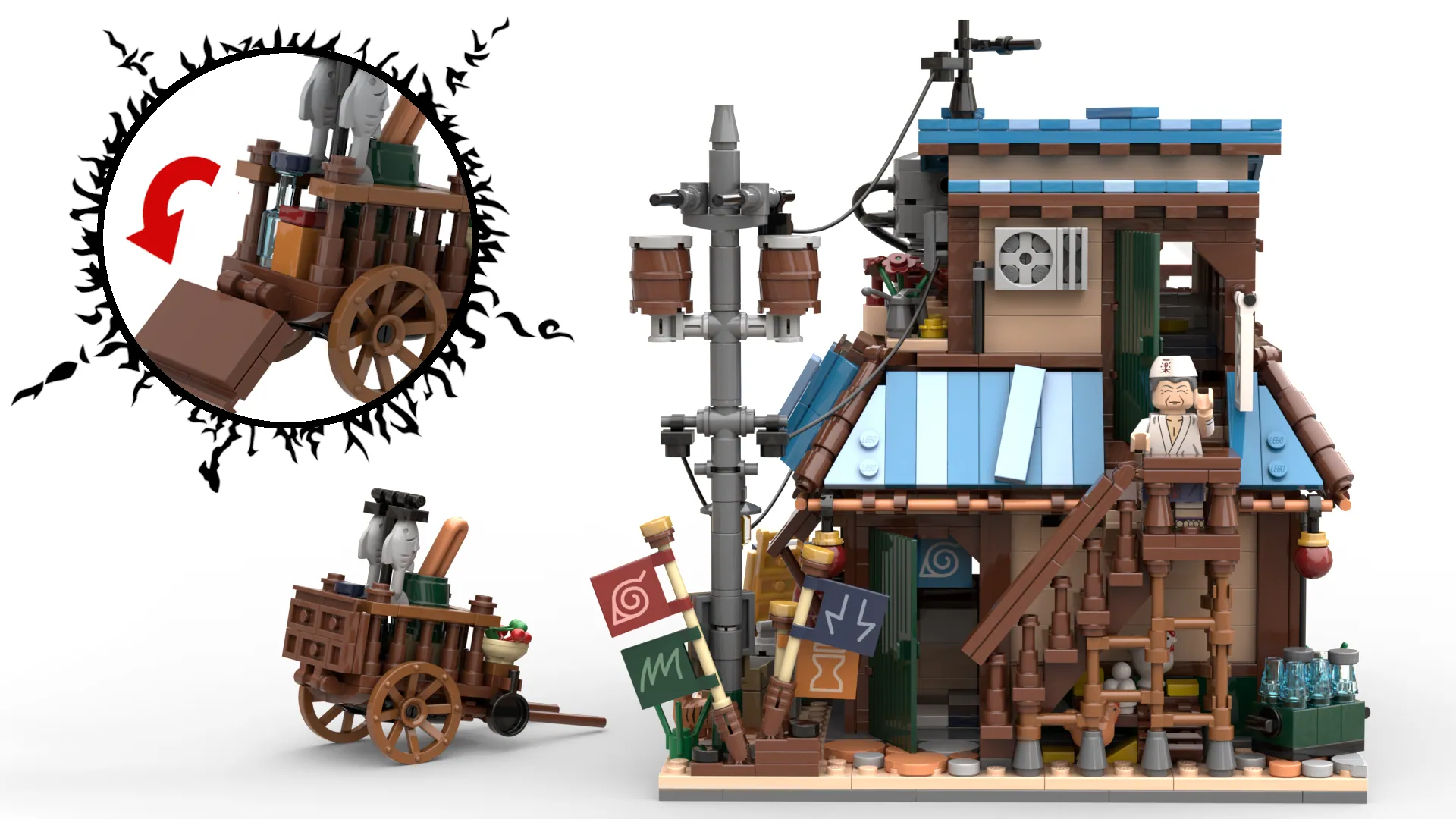 Naruto: Ichiraku Ramen Shop | LEGO® Ideas