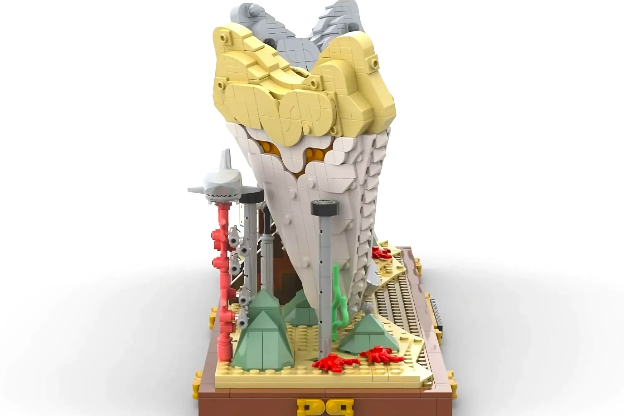 Megalodon Shark Tooth Display | LEGO® Ideas