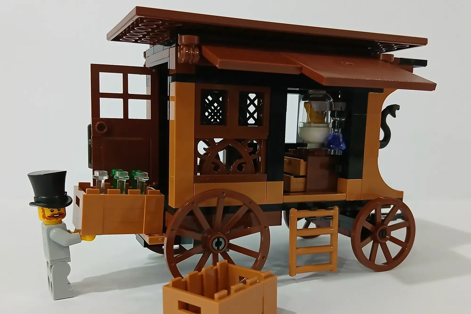 Old West "Snake Oil" Wagon | LEGO® Ideas