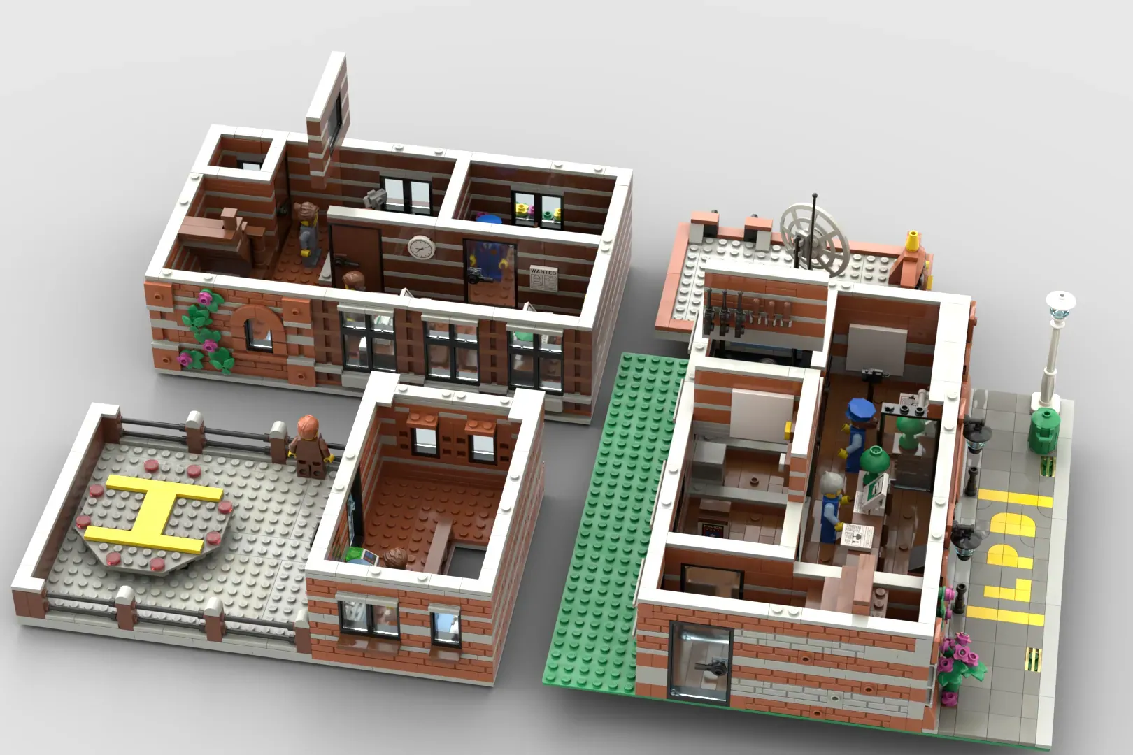 Post Industrial Police Station | LEGO® Ideas