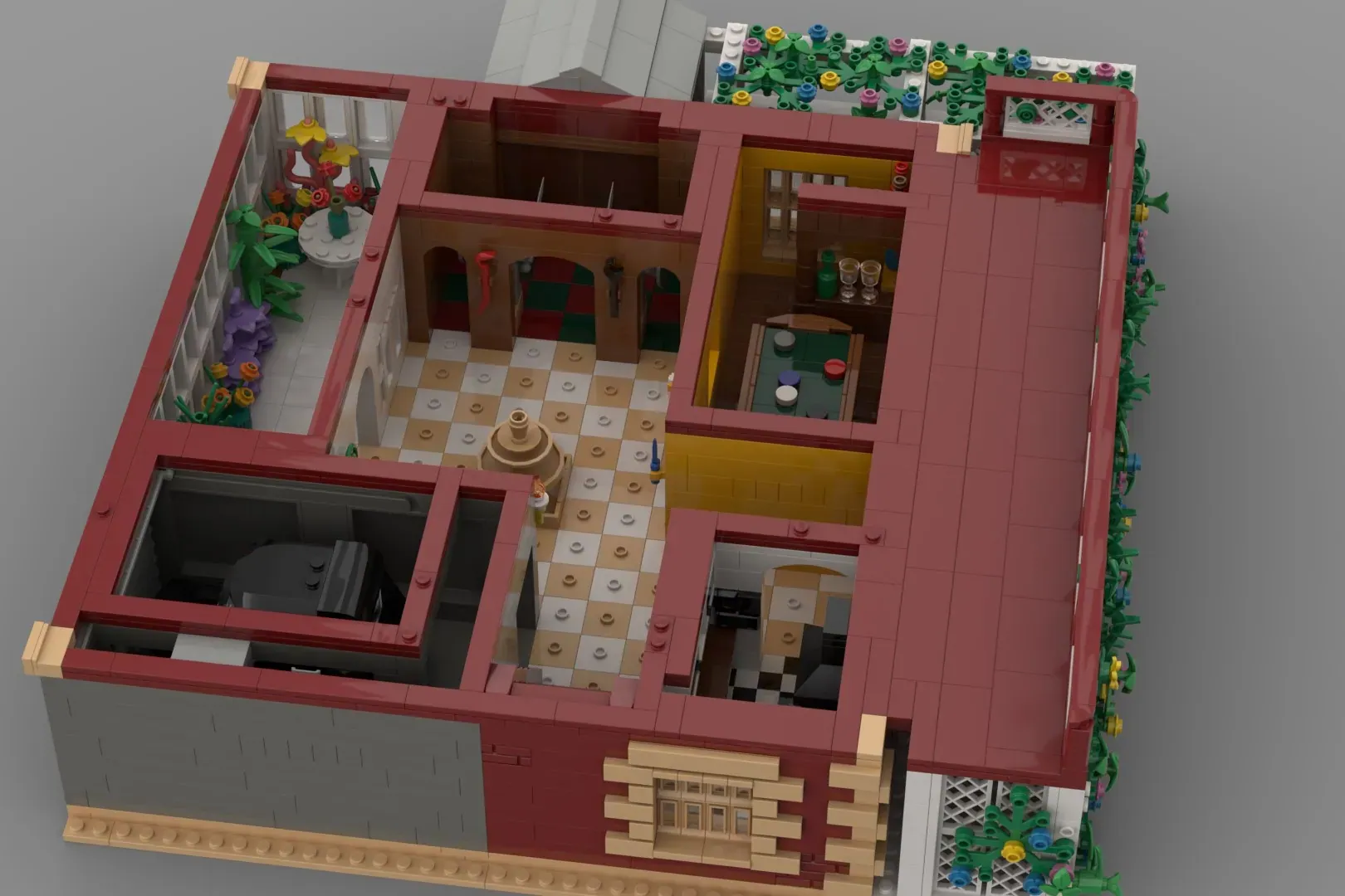 The Playable Mansion of Cluedo (Or Clue) | LEGO® Ideas