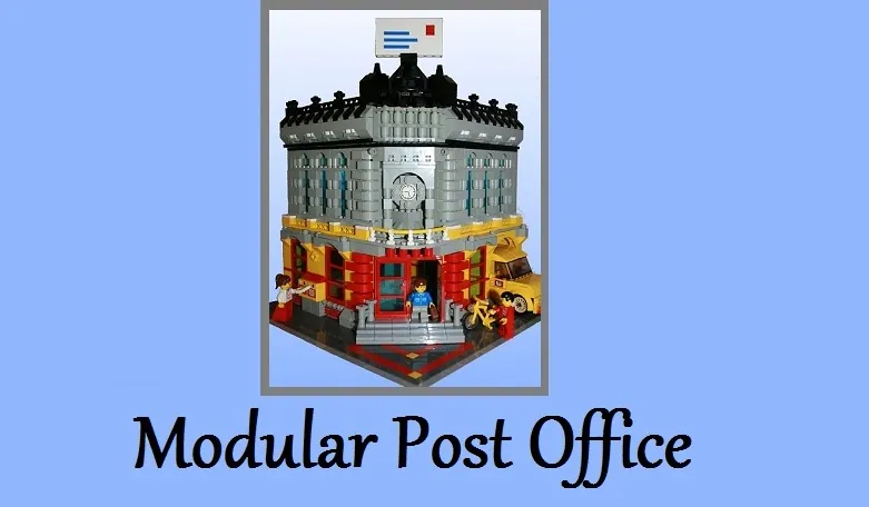 Modular Post Office | LEGO® Ideas