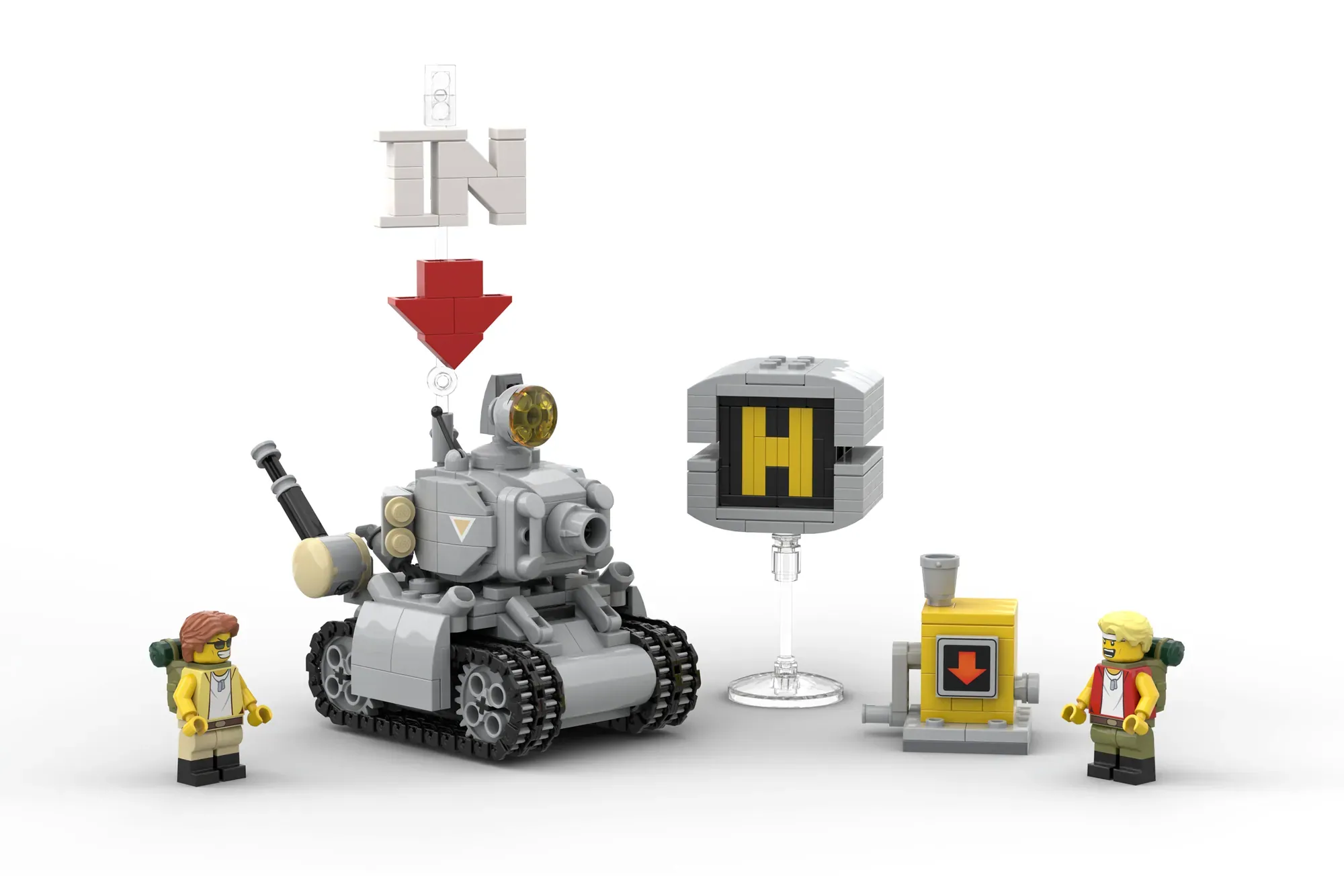 Metal Slug X/3 Marco and Tarma | LEGO® Ideas