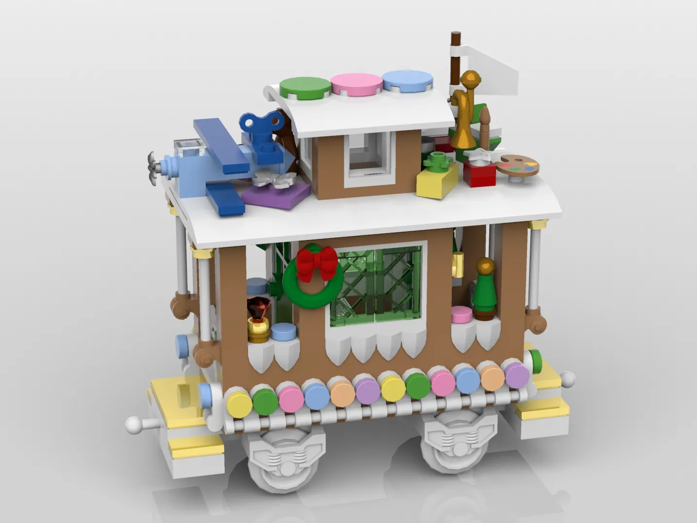 Gingerbread Glide | LEGO® Ideas