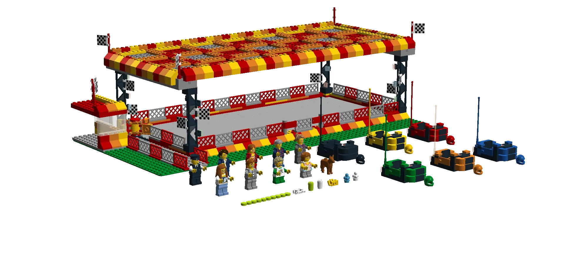 Lego Fun Fair Dodgems | LEGO® Ideas