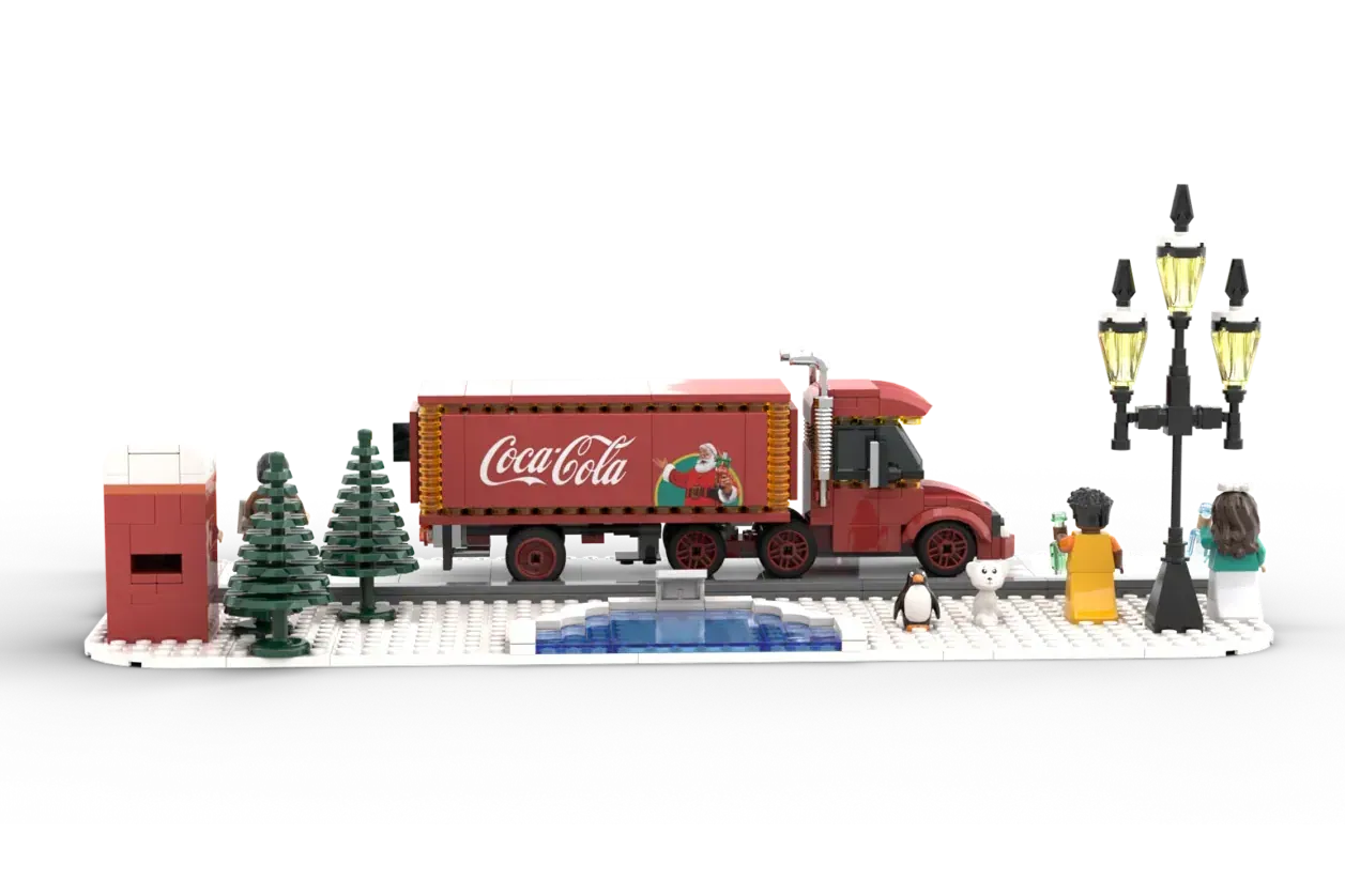 Coca Cola's Holidays Street | LEGO® Ideas