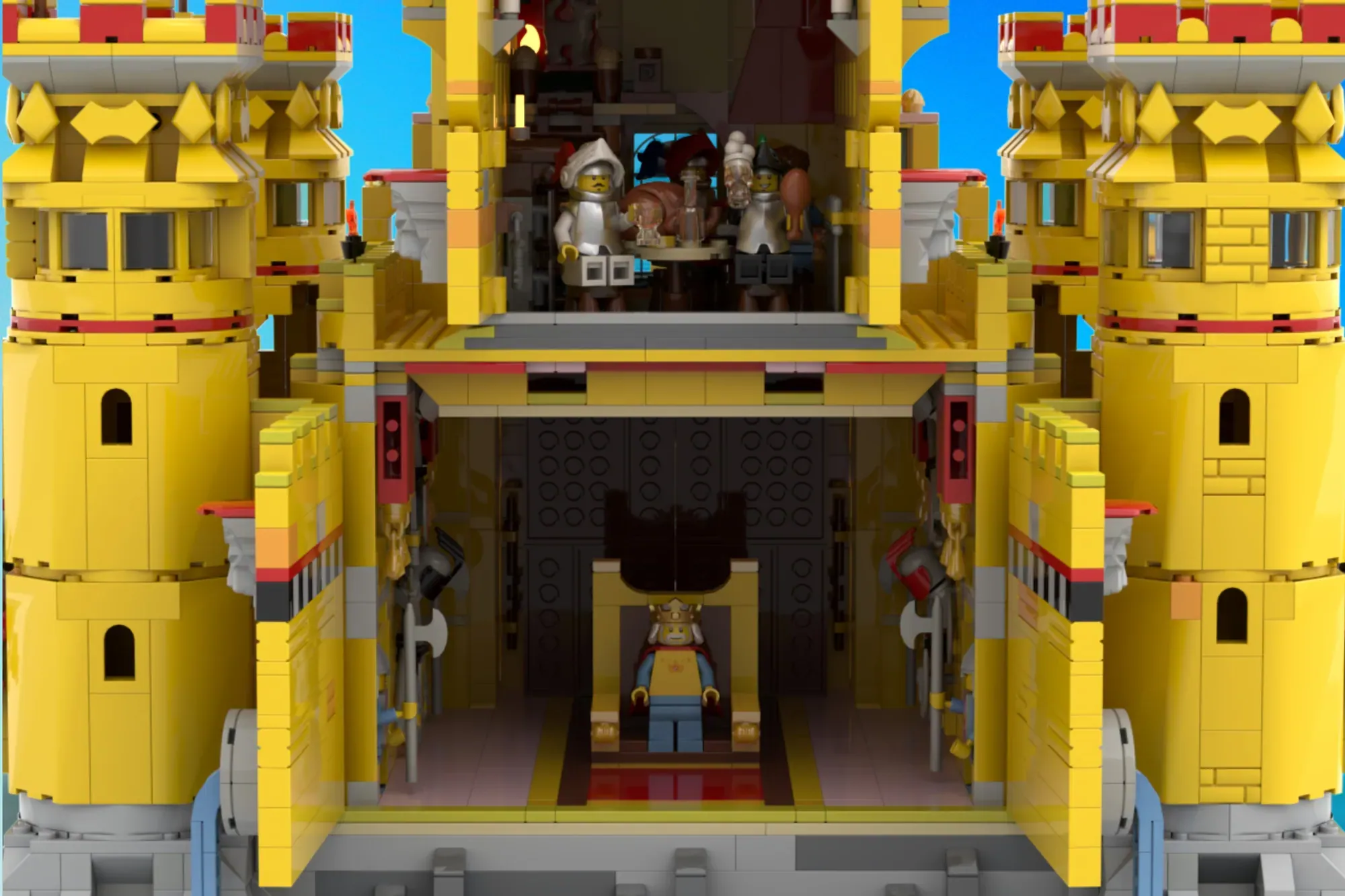 Magnificent Yellow Castle | LEGO® Ideas