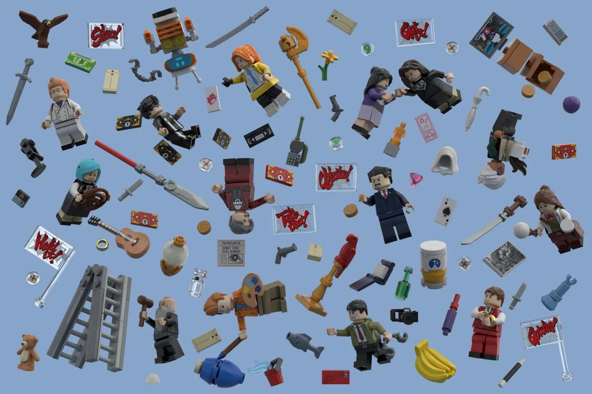 Apollo Justice: Ace Attorney Trilogy Courthouse | LEGO® Ideas