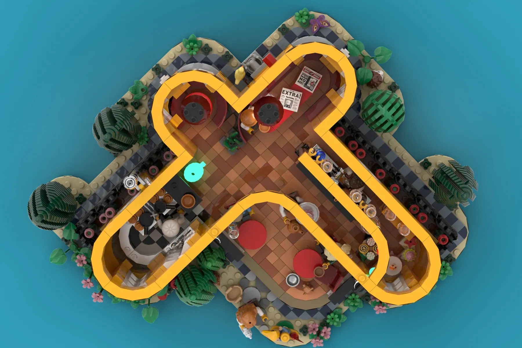 The Park Tea House | LEGO® Ideas