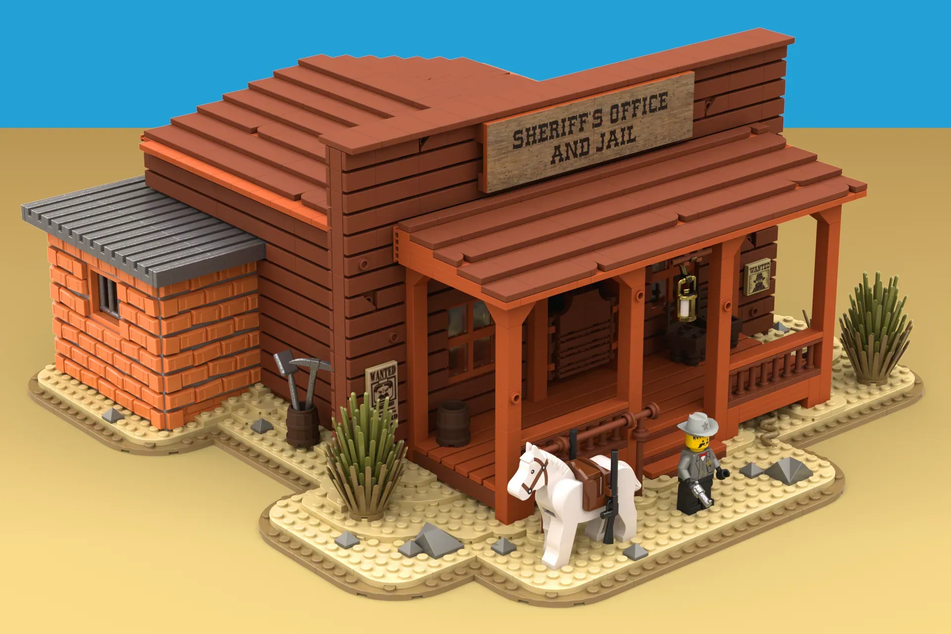 Sheriff's Office and Jail | LEGO® Ideas