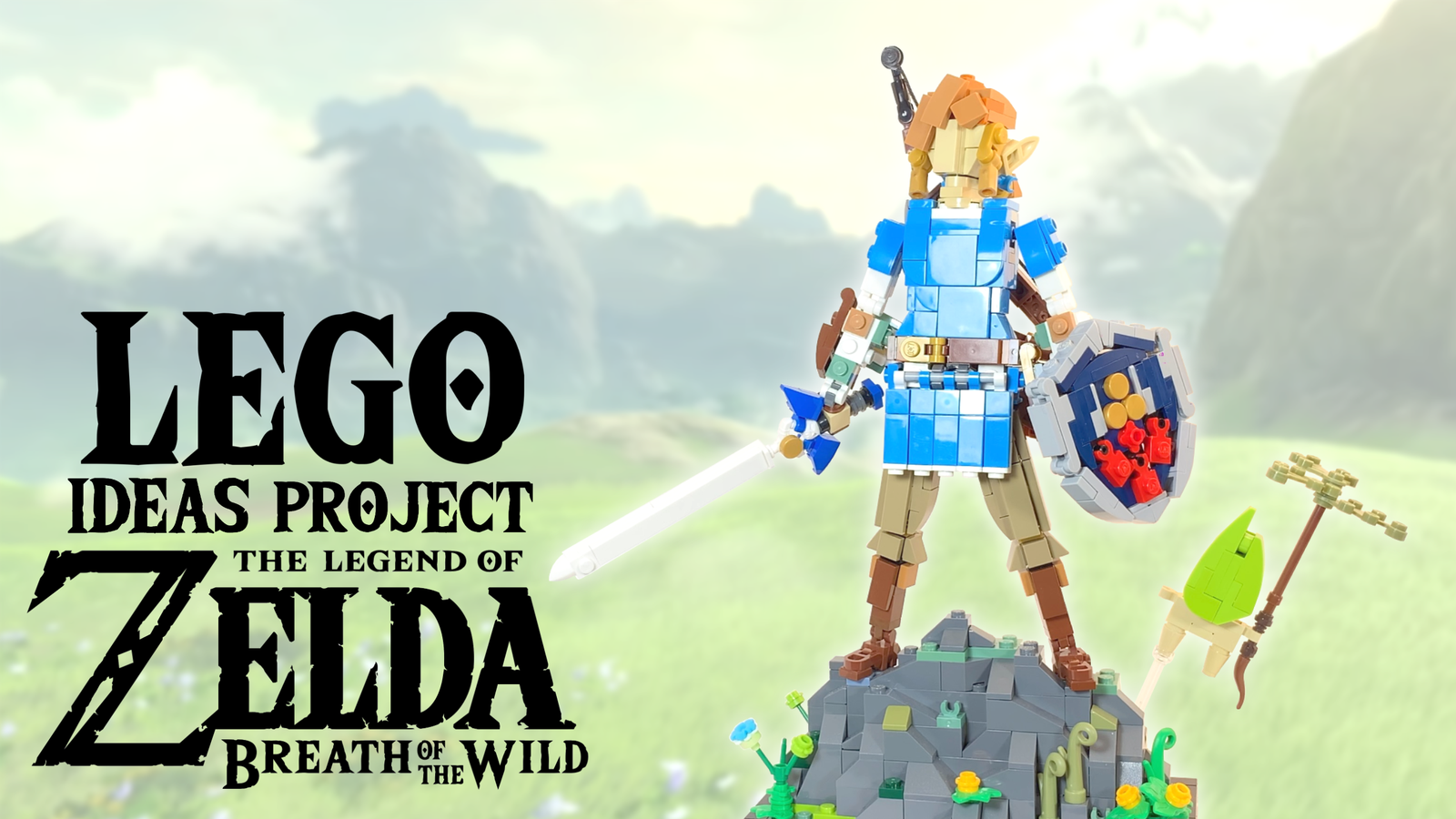 LEGO IDEAS - The Legend of Zelda: Breath of the Wild - Link