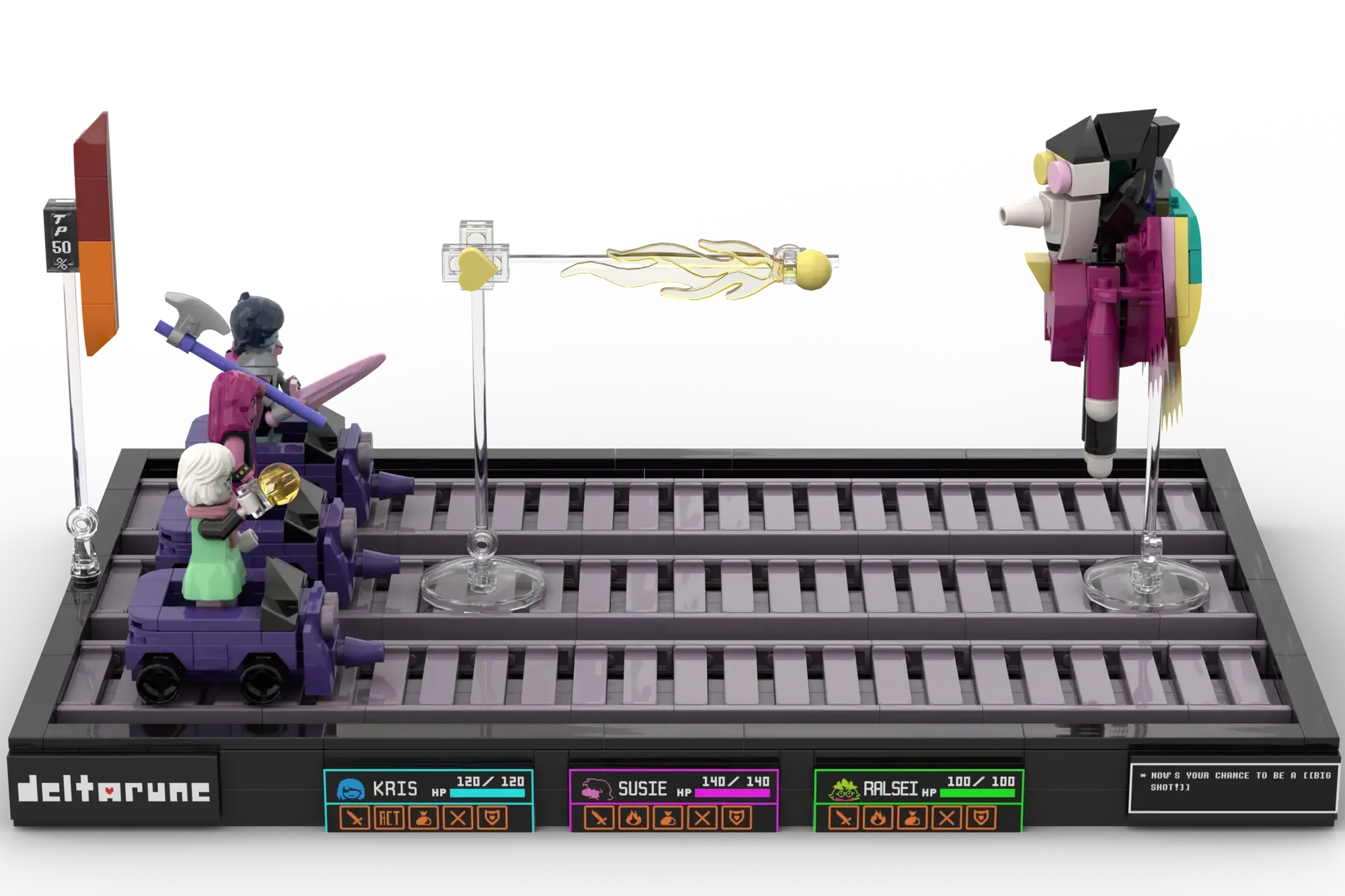 DELTARUNE - Spamton NEO Fight | LEGO® Ideas