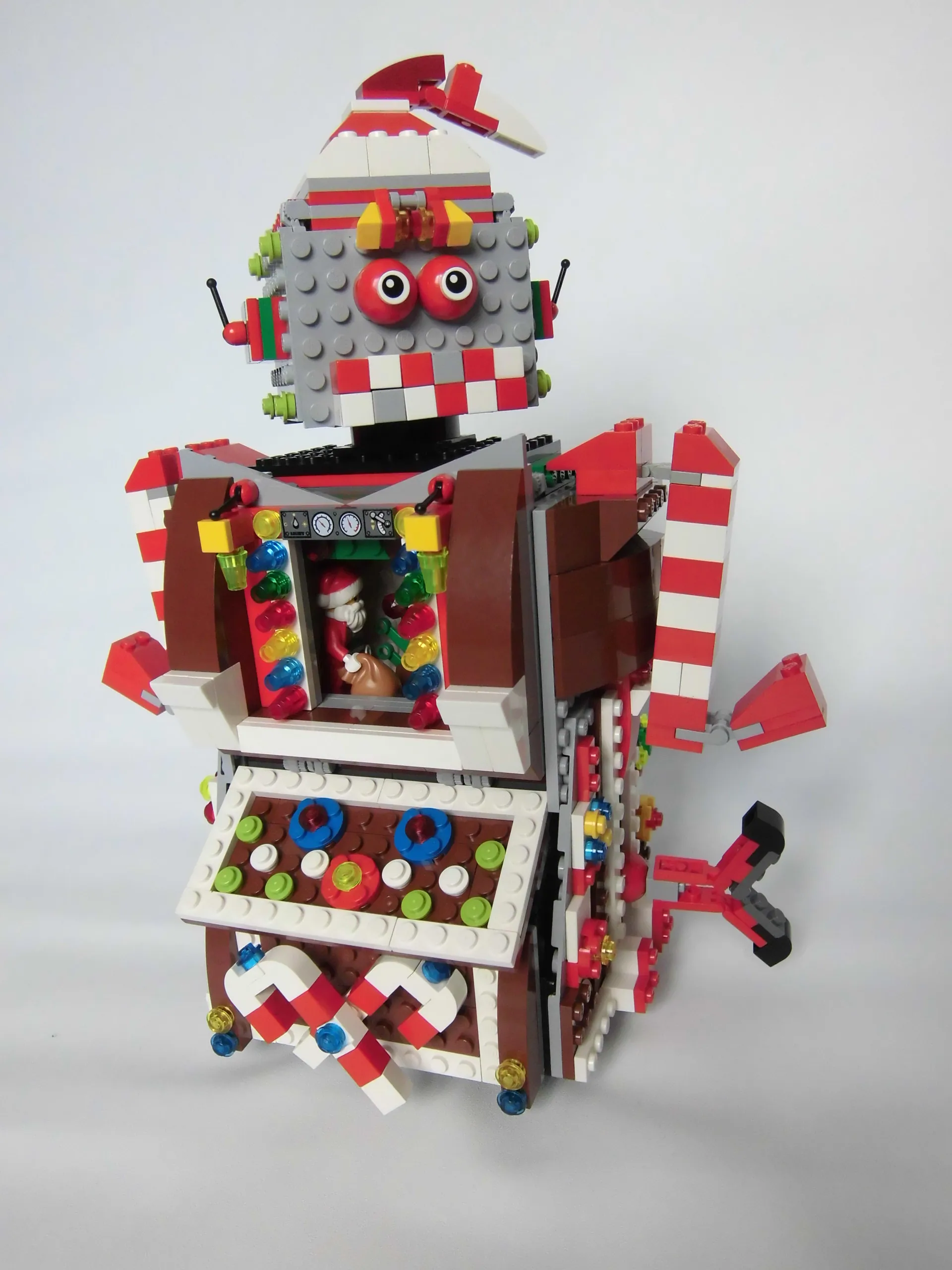 Christmas Holiday Gingerbread House Robot | LEGO® Ideas