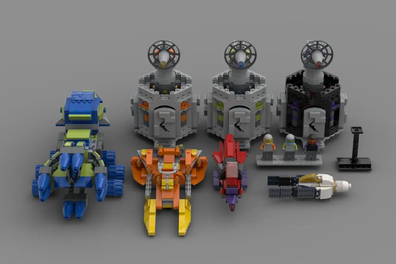 Roboforce MK2 - Sputnik Scuffle | LEGO® Ideas