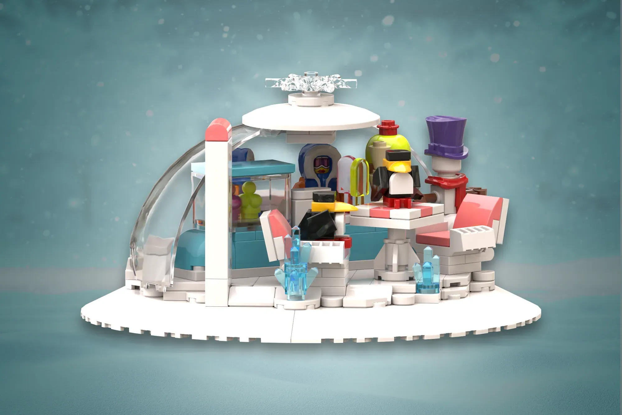 Igloo Ice Cream Stand | LEGO® Ideas