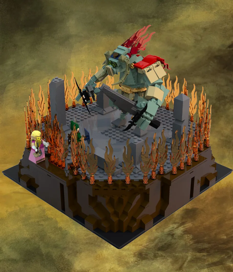 The Legend of Zelda - Ocarina of Time: Ganon Battle | LEGO® Ideas