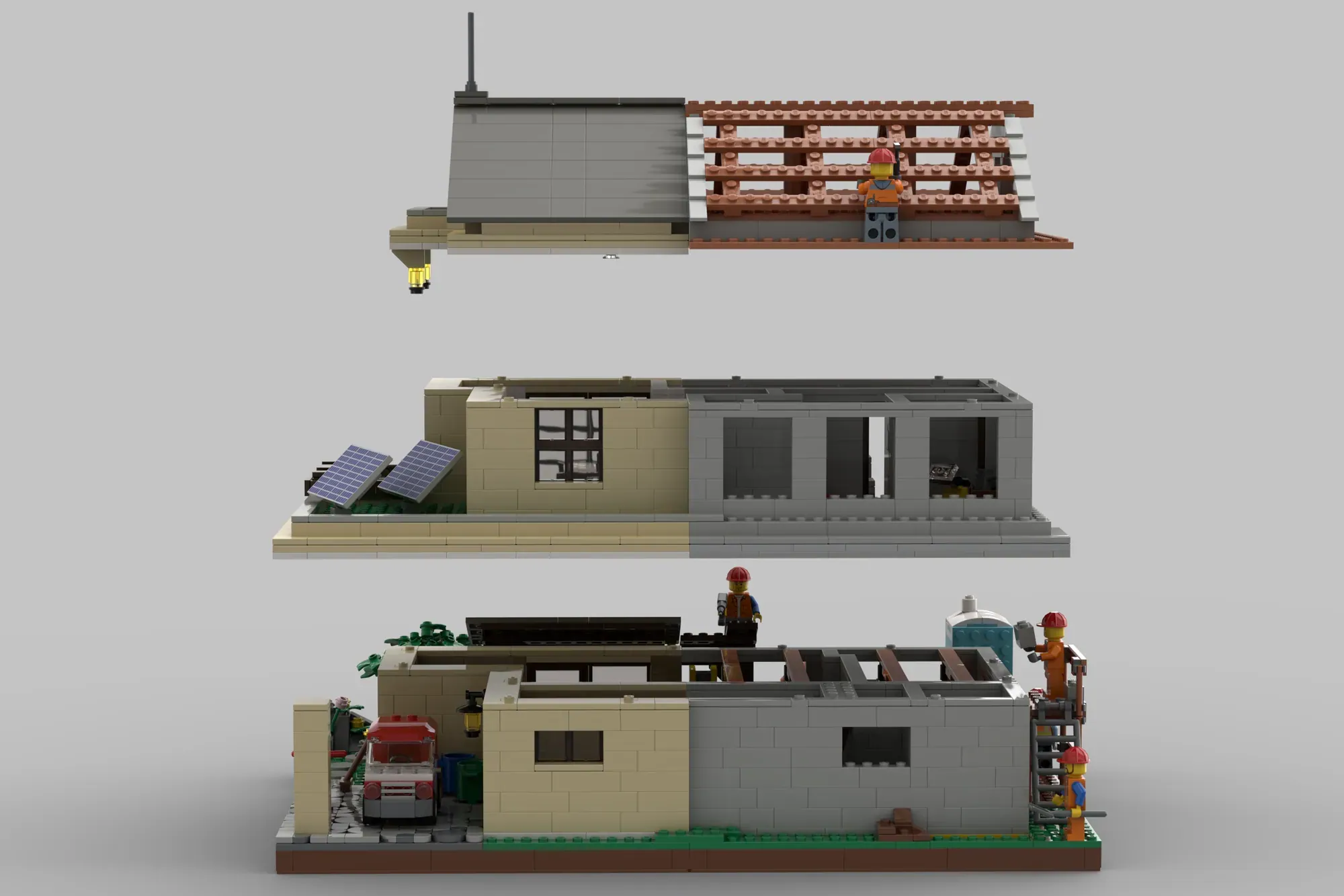The House Construction | LEGO® Ideas